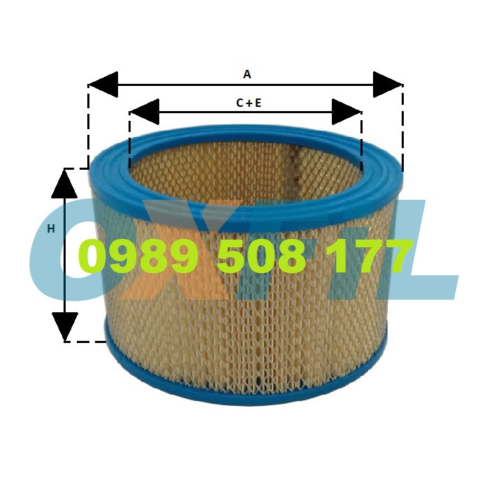 Lọc gió AF.4261 / Air filter - HOPNHATCO